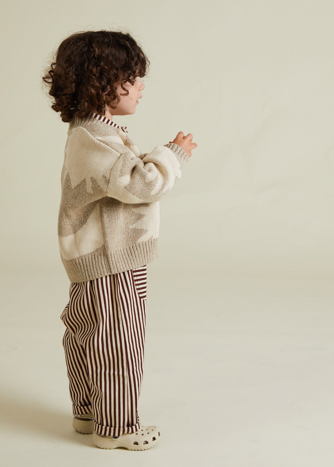 Abstract Neutral Moon Star Cardigan – Claude & Co